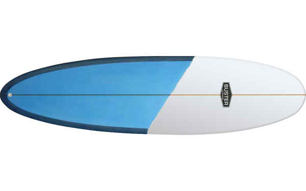 Surfboard 7'2 Mid Length Shape | Buster Surfboards Shop